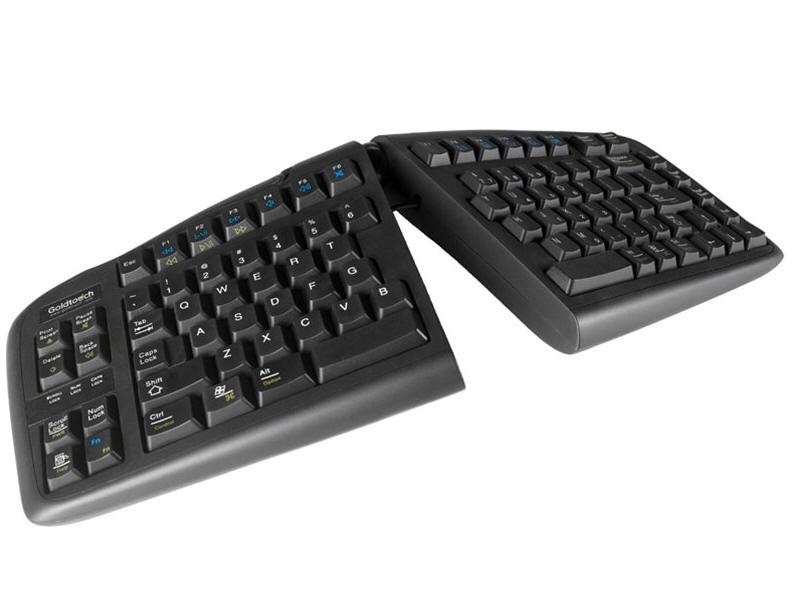 Goldtouch Keyboard by Key Ovation V2 USB + PS2- FRENCH CANADIAN LAYOUT ...