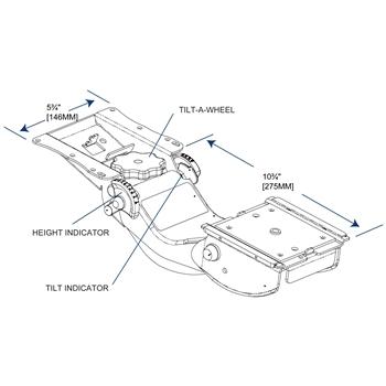 Mini Cobra Keyboard Tray & Arm Combo CM32 | ErgoEquip