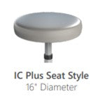 HealthCentric Hands-Free Ultimate Medical Stool-FOOT-Disc Operated for ...